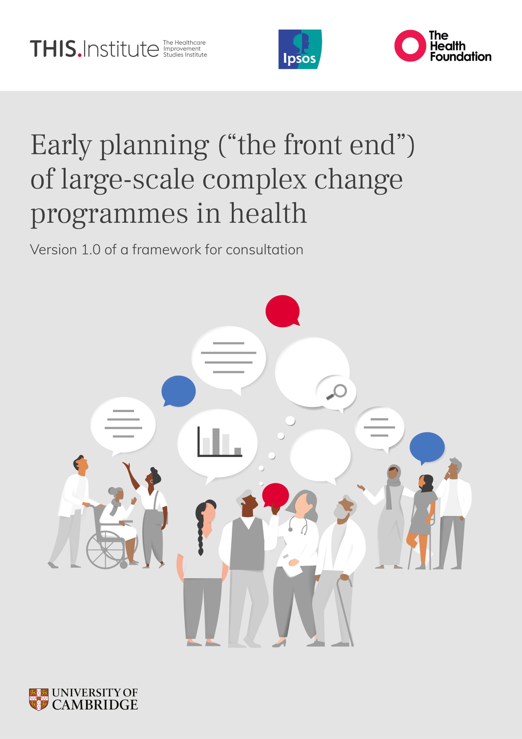 A framework to guide the design and planning of large scale change ...